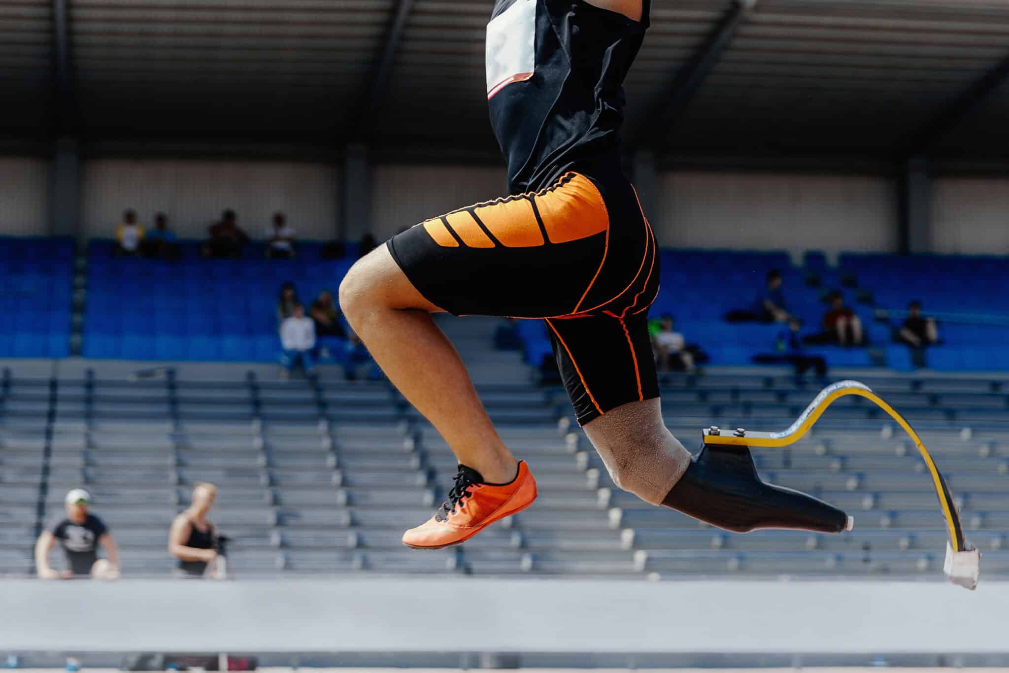 Paralympics: how to optimise jumping blades for long-jumper amputees ...