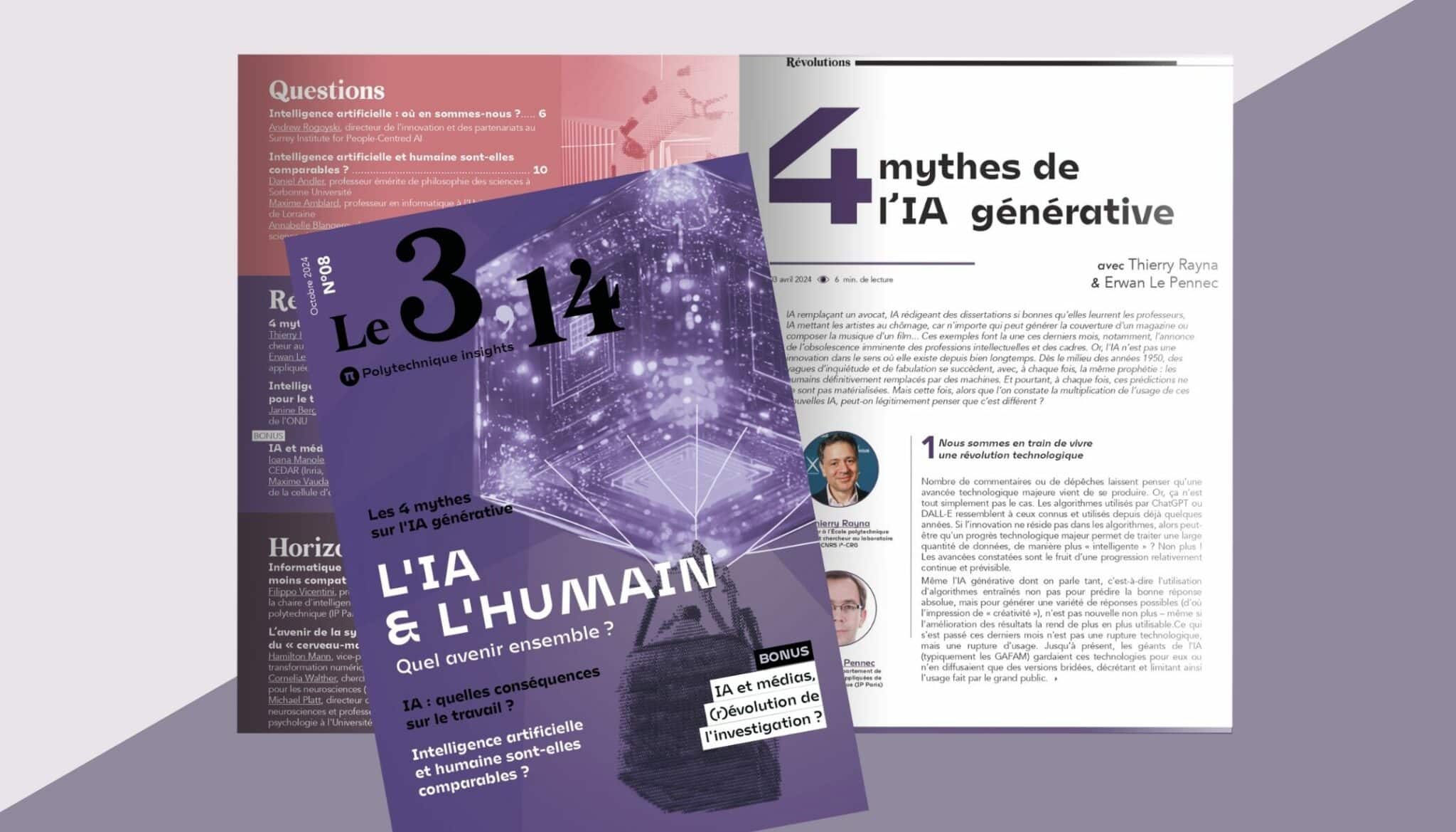 L'IA et l'humain : quel avenir ensemble ? - Polytechnique Insights