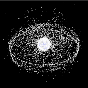 The proliferation of space debris in the Earth's orbit