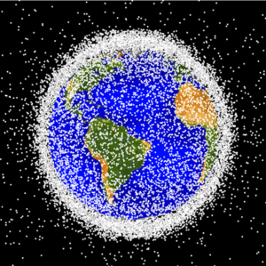 The proliferation of space debris in the Earth's orbit