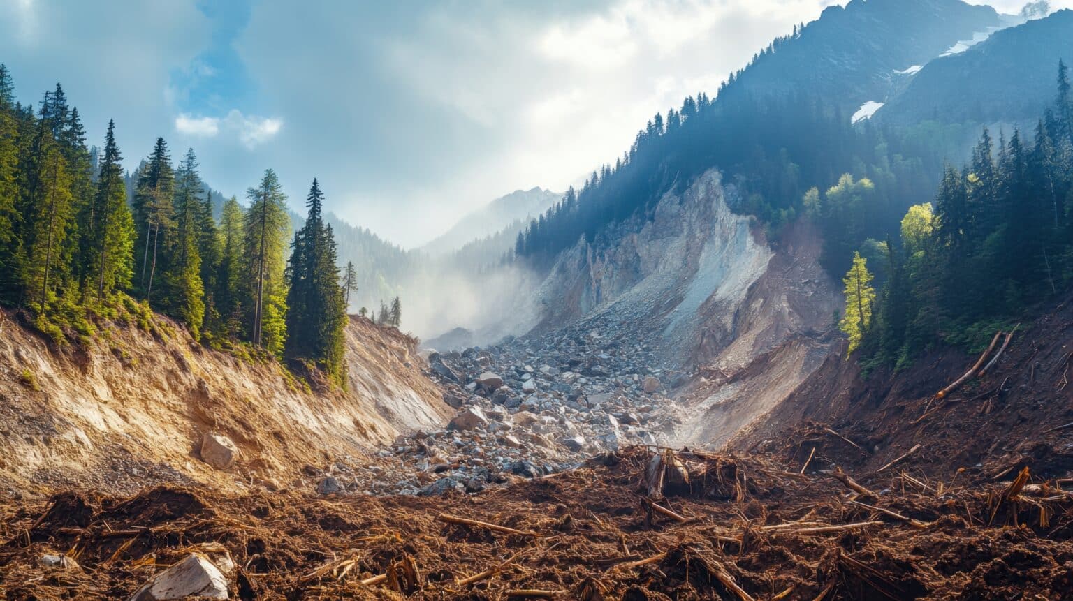 Climate change increases the risk of landslides
